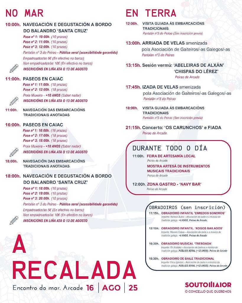 A Recalada en Soutomaior