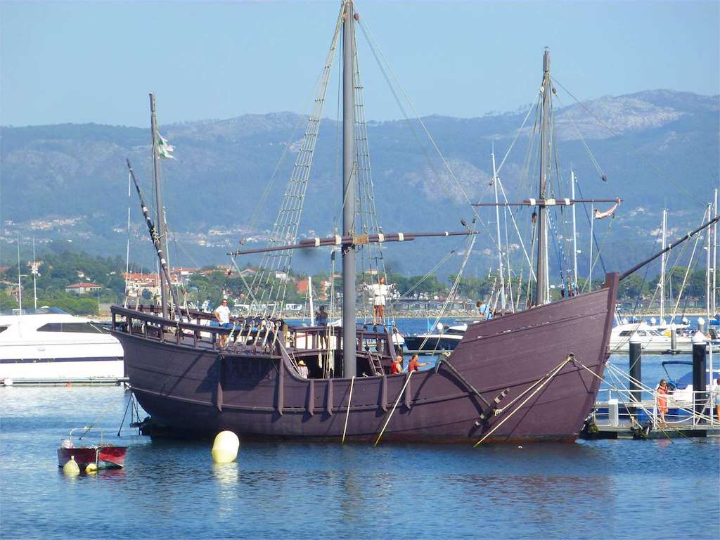 Carabela la Pinta en Baiona