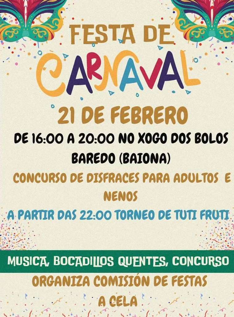 Carnaval de Baredo en Baiona