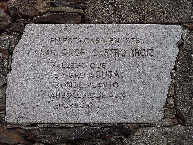 Casa de Ángel Castro en Láncara