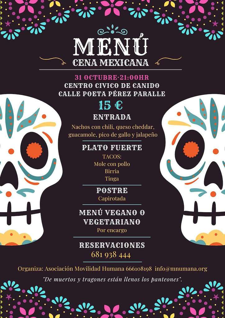 Cena Mexicana de Canido (2025) en Ferrol