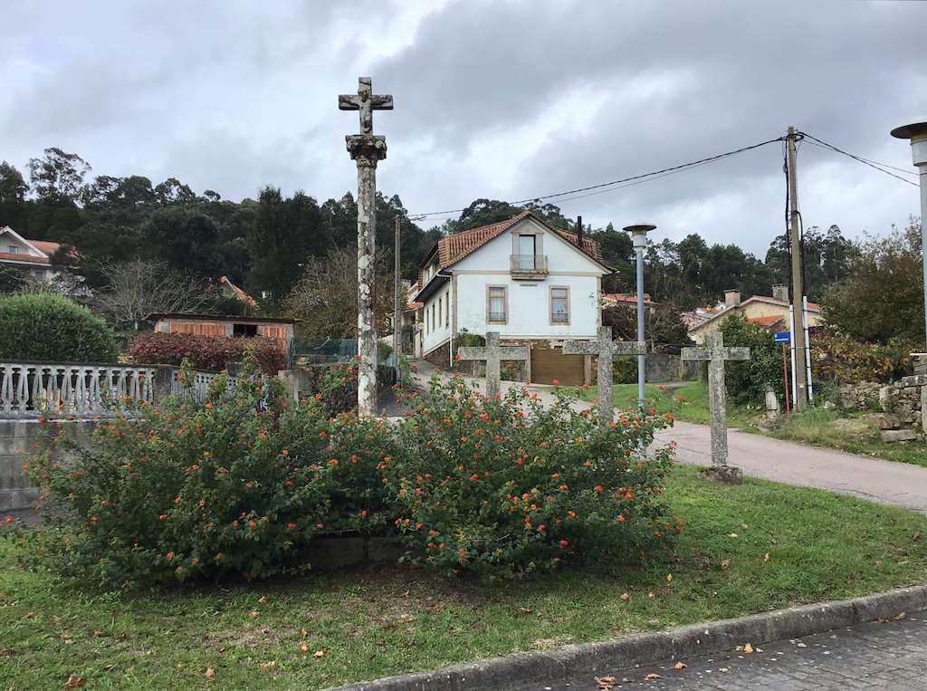 Cruceiro de Tabagón en O Rosal