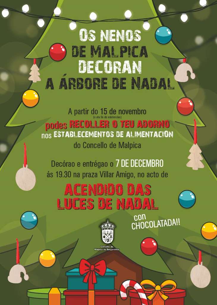 Encendido de las Luces de Navidad en Malpica de Bergantiños