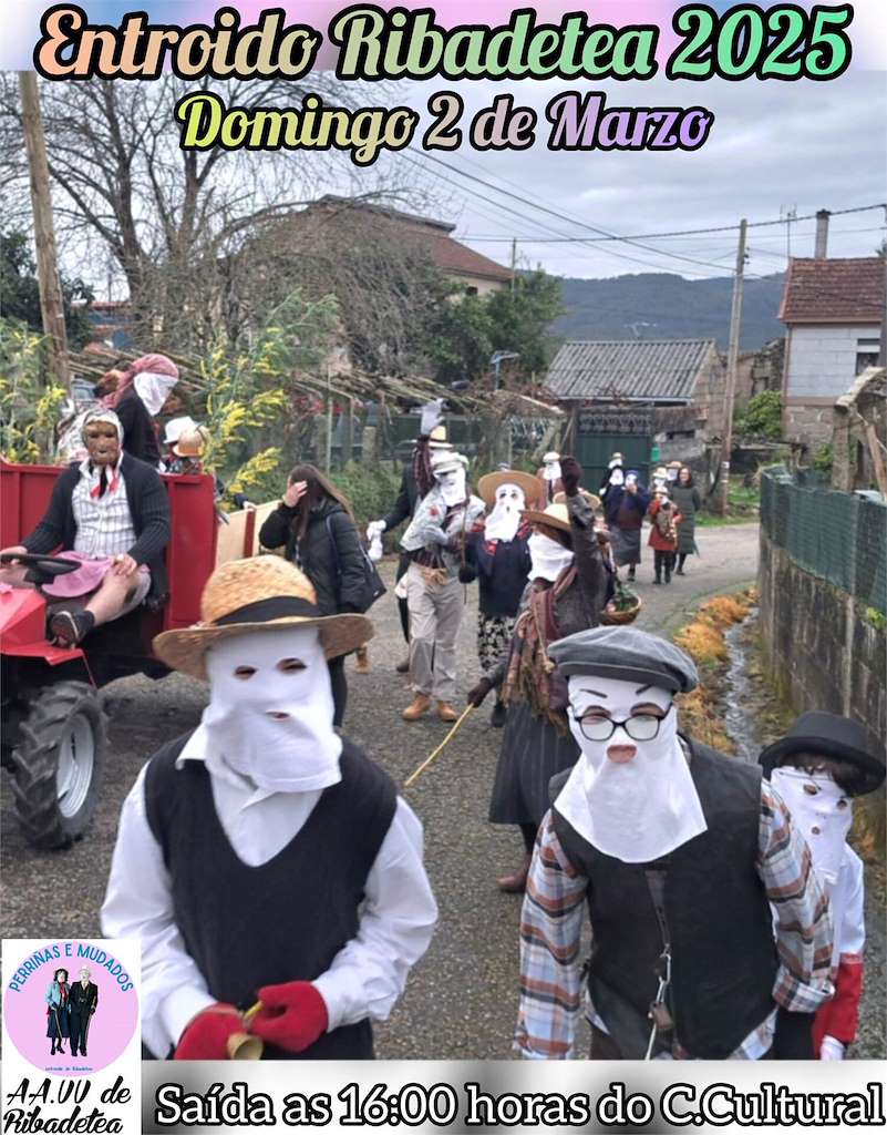 Entroido de Ribadetea en Ponteareas
