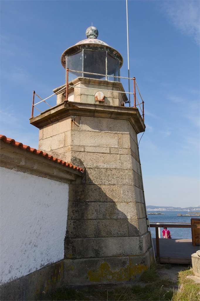 Faro de Punta Cabalo en Illa de Arousa