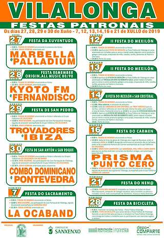 Festas Patronais de Vilalonga en Sanxenxo