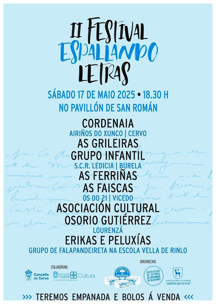 II Festival Espallando Letras en Cervo