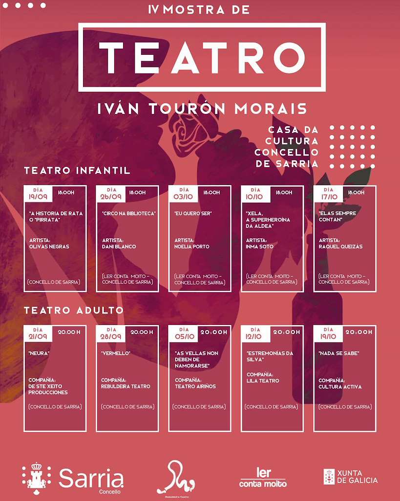 III Mostra de Teatro Iván Tourón Morais en Sarria