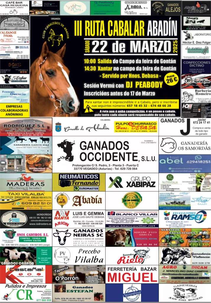 III Ruta Cabalar en Abadín