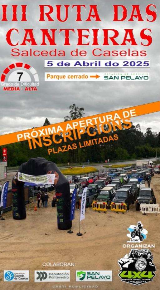 III Ruta das Canteiras en Salceda de Caselas