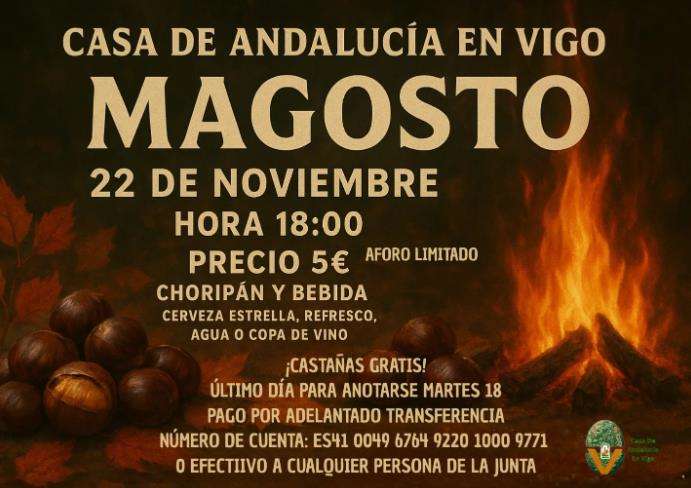 Magosto de la Casa de Andalucía en Vigo