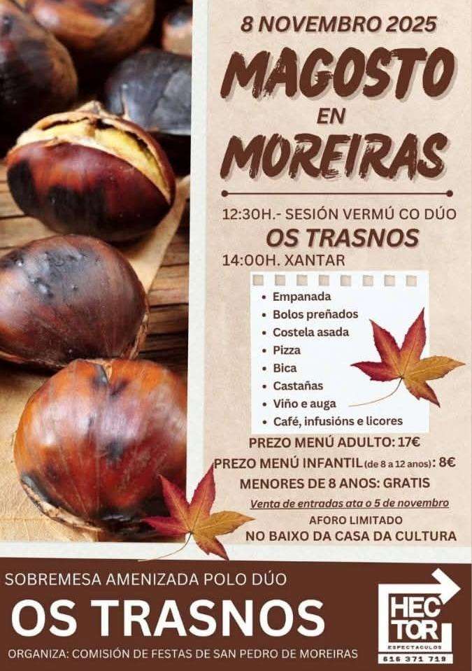 Magosto de Moreiras en Toén