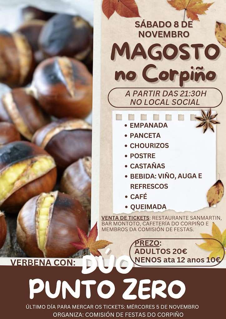 Magosto no Corpiño en Lalín