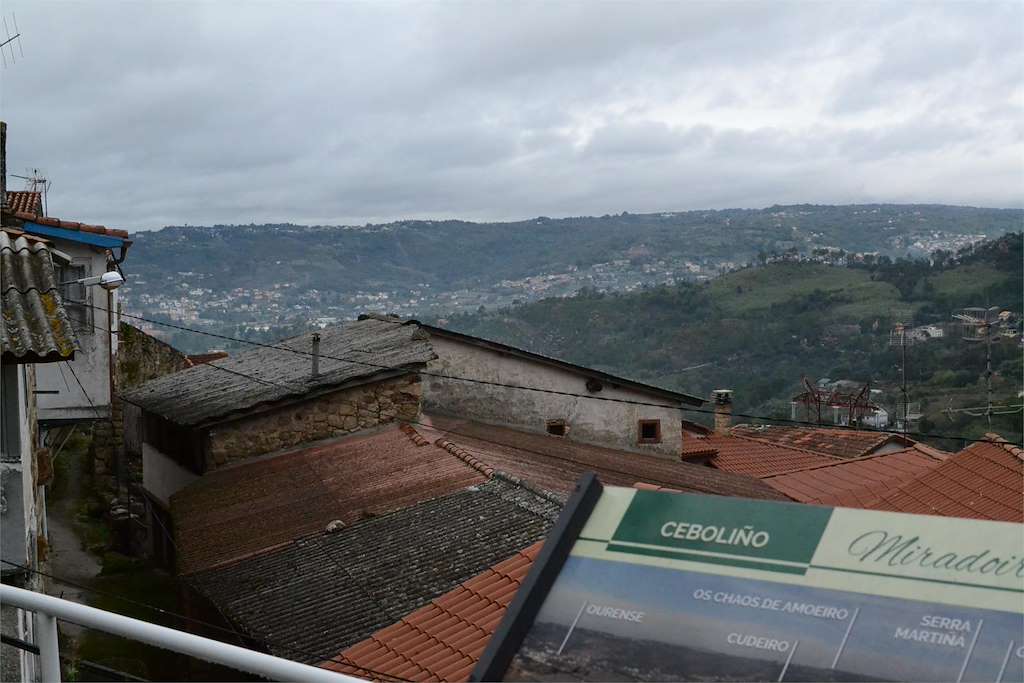 Mirador de Ceboliño en Ourense