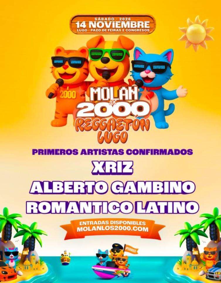 Molan los 2000 - Reggaetón (2026) en Lugo