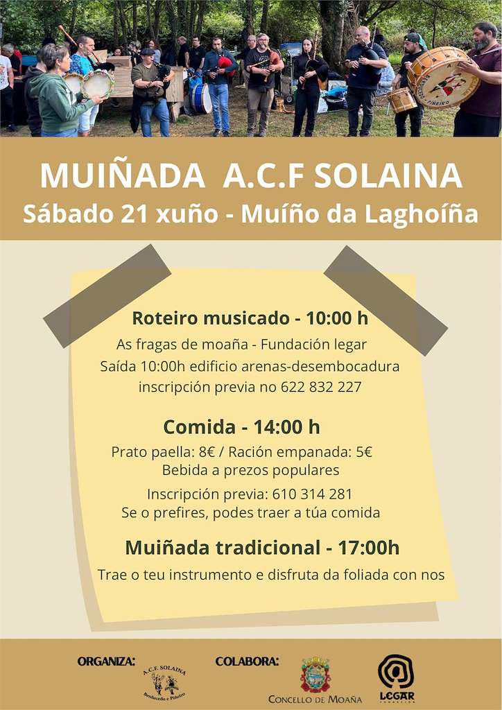 Muiñada Solaina en Moaña