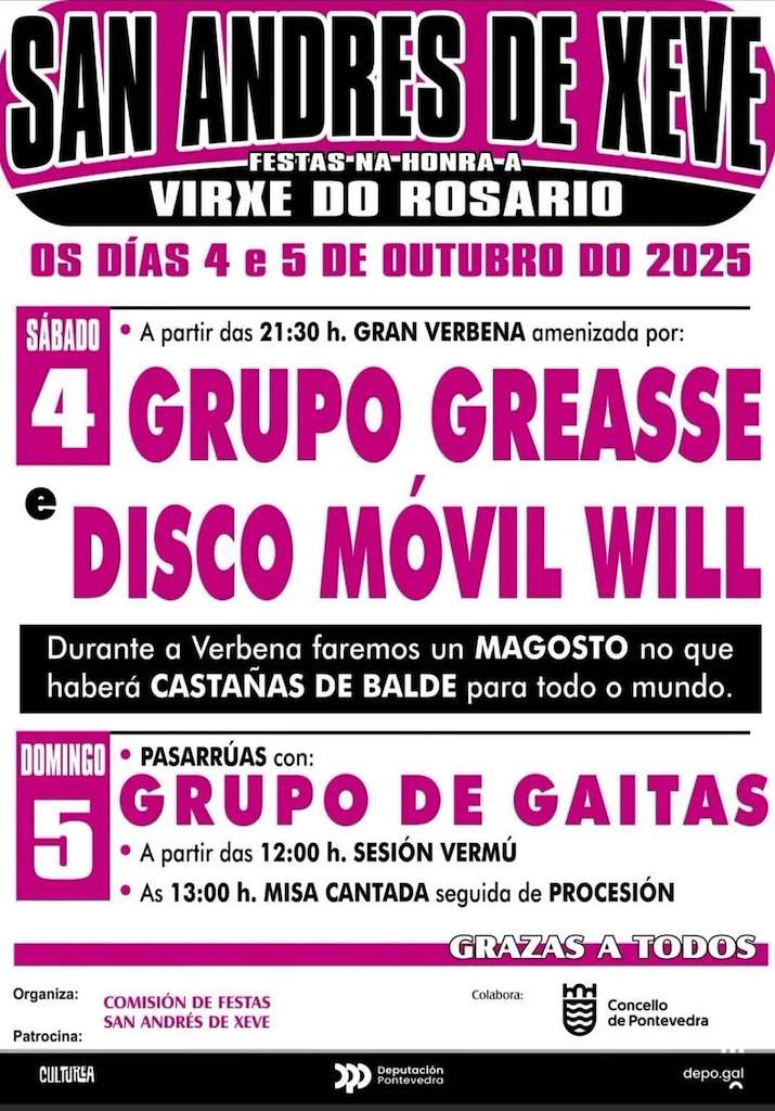 Nosa Señora do Rosario de San Andrés de Xeve en Pontevedra