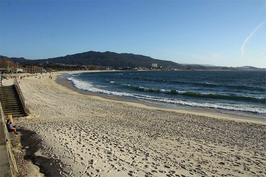 Playa de Samil en Vigo