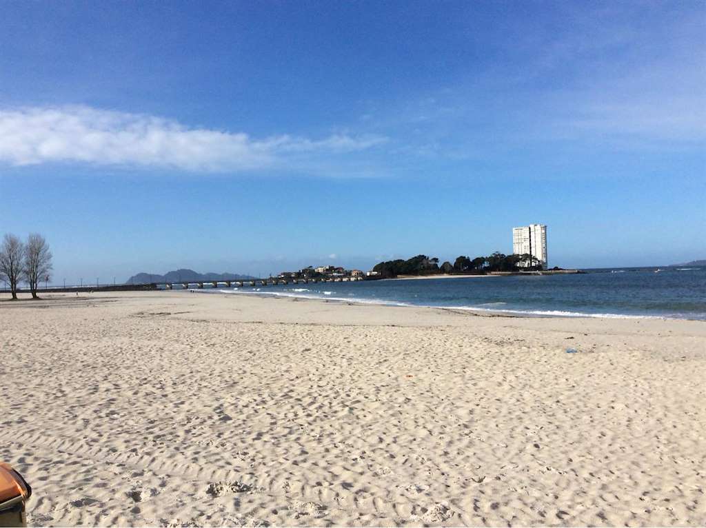 Playa O Vao en Vigo