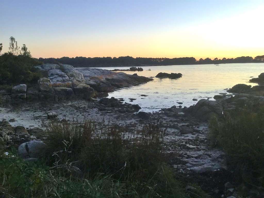 Playa Rosa da Mosca en A Illa de Arousa