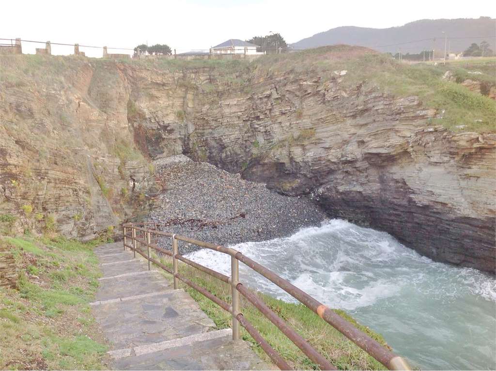 Playa Xuncos en Ribadeo