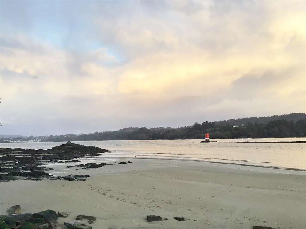 Playa Zopazos en Pontedeume