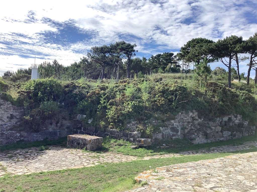 Ruinas Castillo del Soberano en Camariñas
