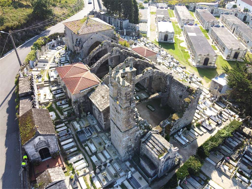 Ruinas de Santa Mariña en Cambados