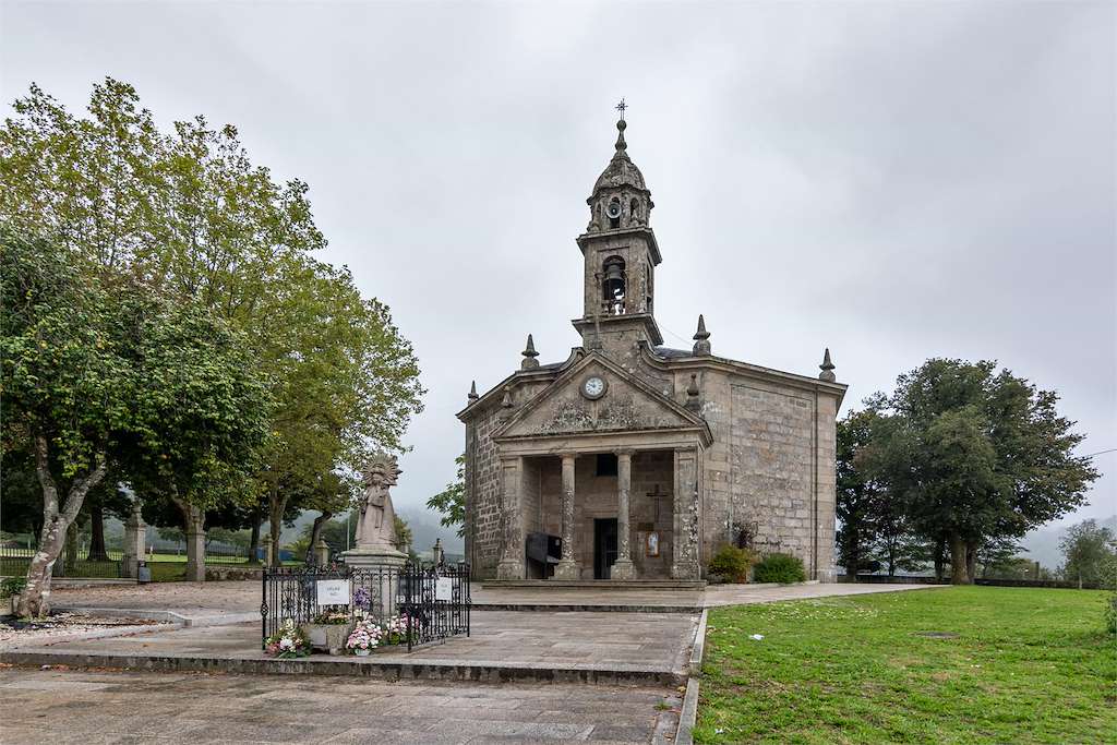 Santuario de los Milagros de Amil en Moraña