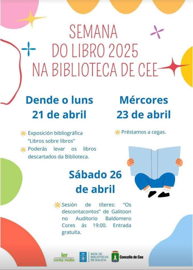 Semana do Libro na Biblioteca en Cee