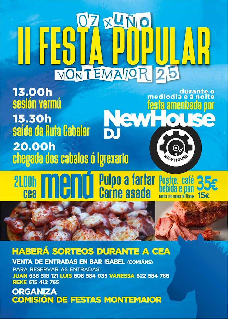 VII Ruta Cabalar - I Festa de Montemaior en Laracha