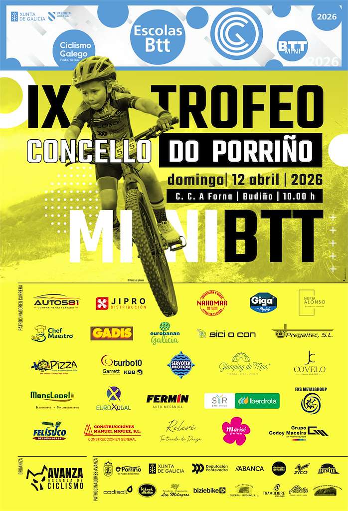 VII Trofeo Mini BTT (2025) en O Porriño