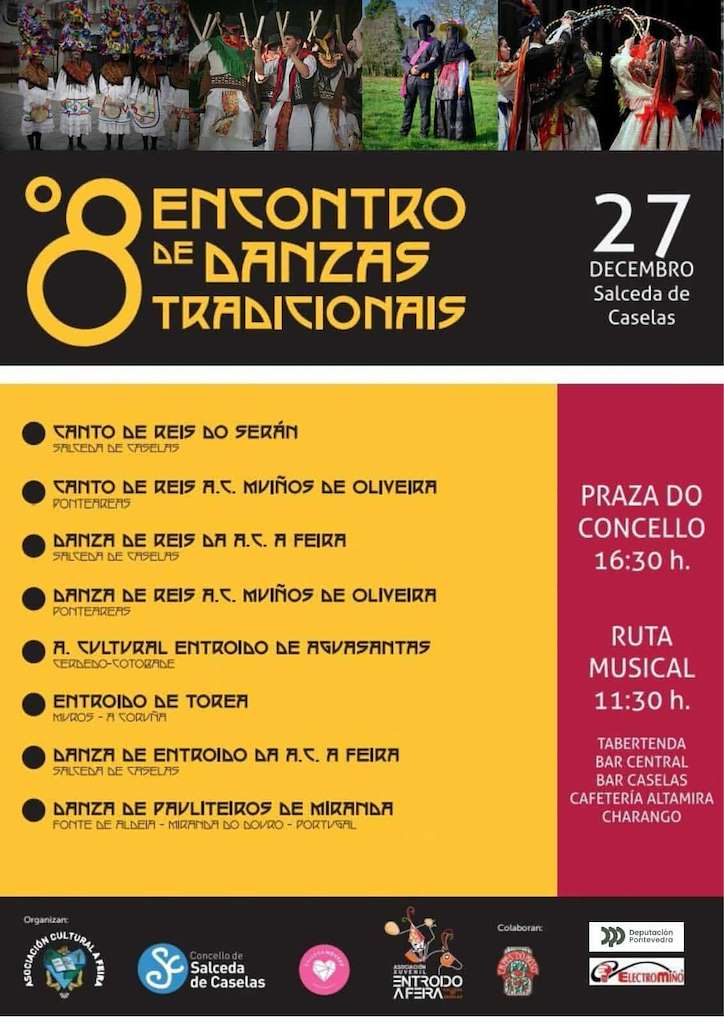 VIII Encontro de Ranchos Tradicionais en Salceda de Caselas