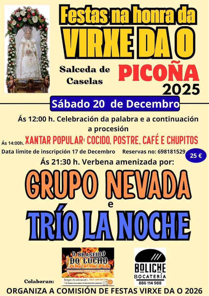 Virxe da O de Picoña en Salceda de Caselas