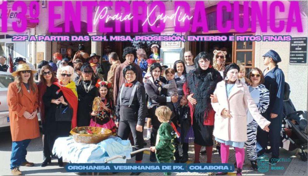 XIII Enterro da Cunca de Praia Xardín en Boiro