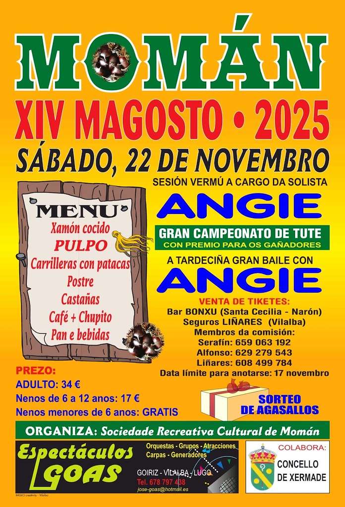 XIV Magosto de Momán en Xermade