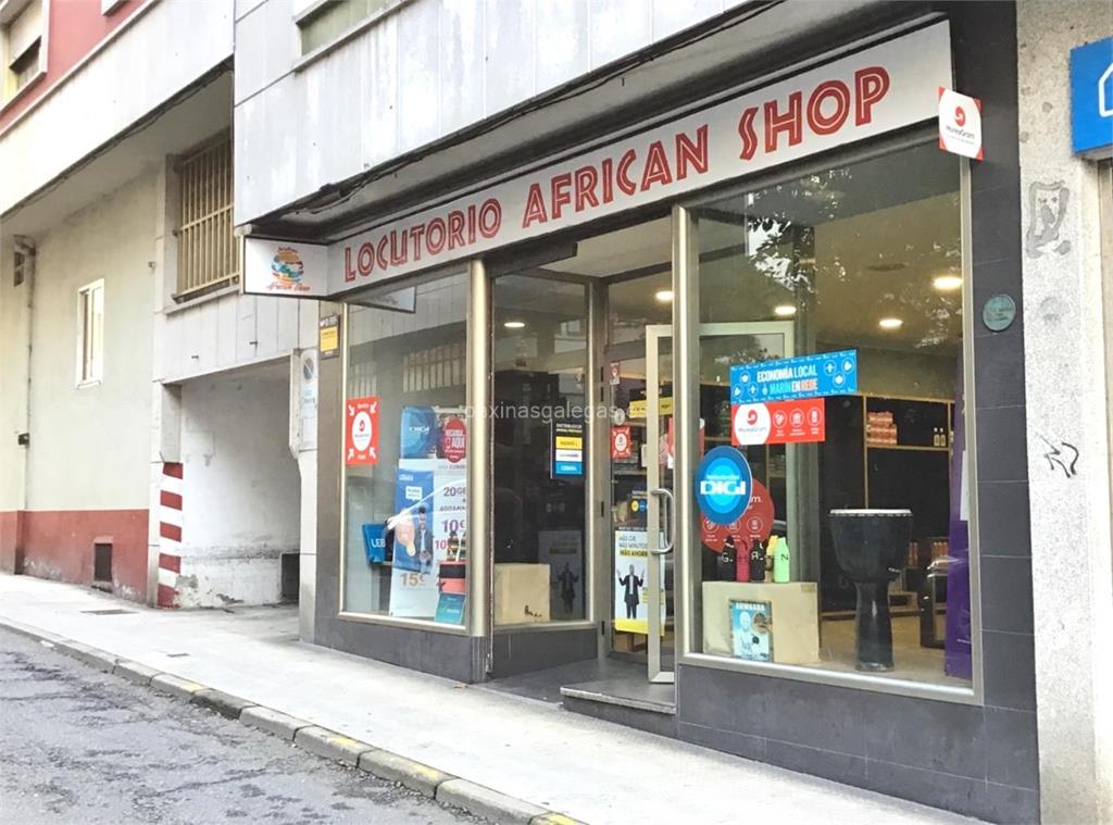 Ciber-locutorio African Shop en Marín