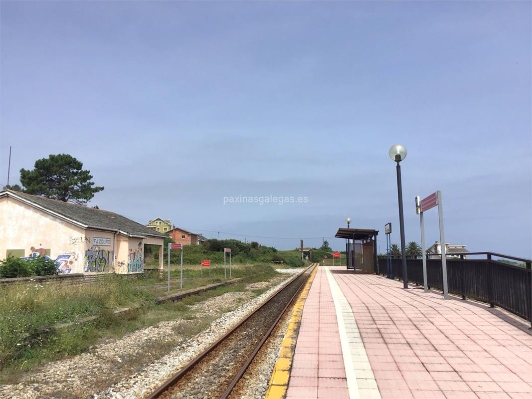 Apeadero de Fazouro (Feve - Cercanías AM - Adif) en Foz