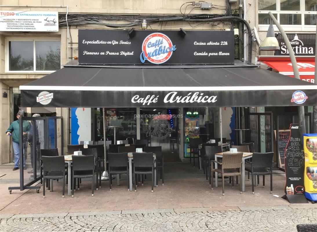 Bar Cafeteria Cafe Central Arabica en Ourense Parque de San Lazaro 8
