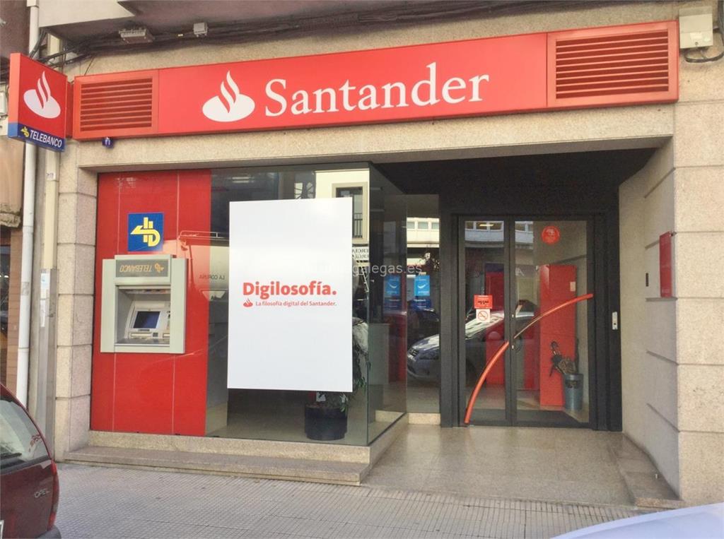 Cajero Banco Santander en Melide