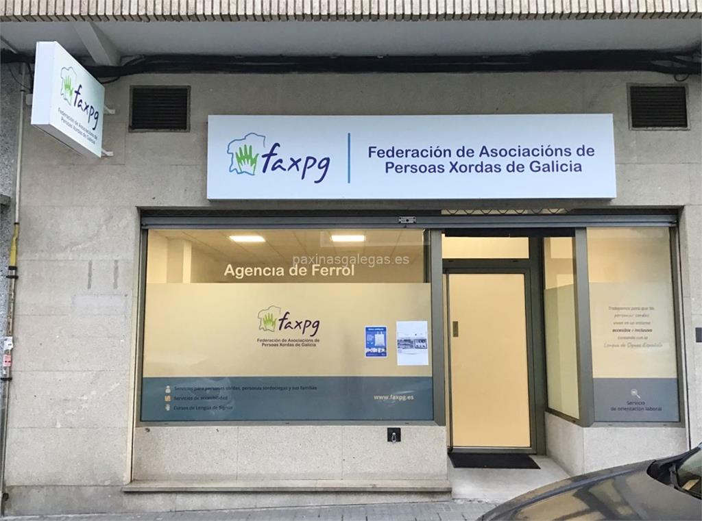 FAXPG - Federación de Asociacións Personas Xordas de Galicia en Ferrol