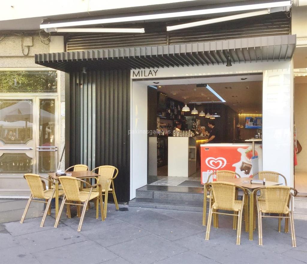 Cafetería Milay en Santiago
